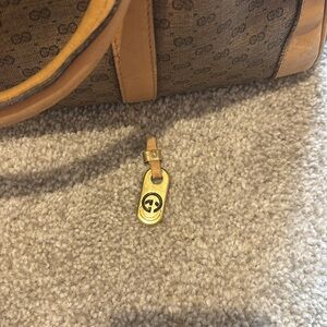 Gucci | Bags | Vintage 97s Gucci Boston Bag With Mini Gg Logo | Poshmark